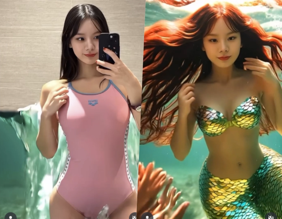 맹승지, AI 필터 없이도 '인어' 그 자체…수영복에 묵직한 볼륨감 자랑-pickcon