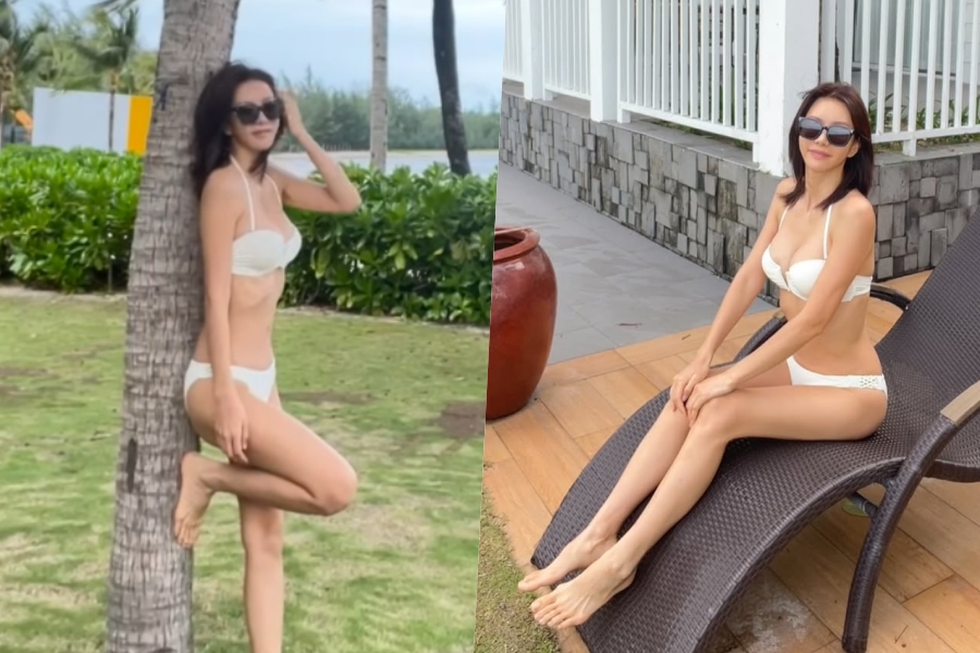 애프터스쿨 정아, 무결점 화이트 비키니 자태…7등신에 볼륨감도 겸비한 애둘맘-pickcon