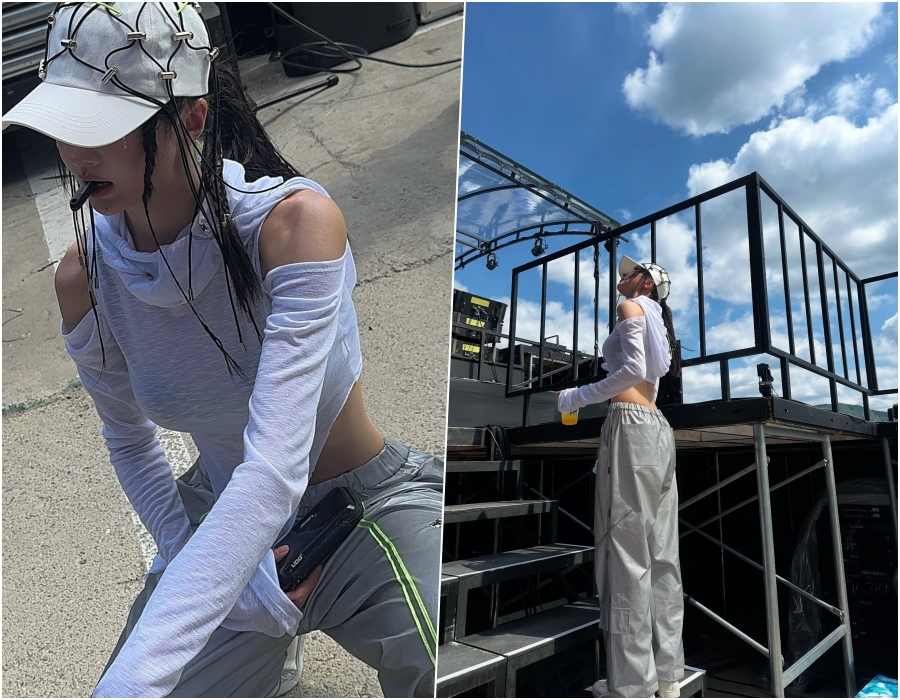 달수빈, 블랙 이너 다 보이는 시스루 톱…아찔한 매력 뽐내며 DJ 삼매경-pickcon