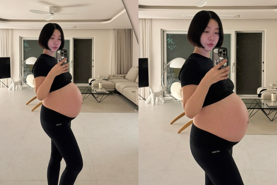 레이디제인, 딸 쌍둥이맘은 만삭 D라인 마저 예쁘네…"배 둘레 42인치 돌파"-pickcon