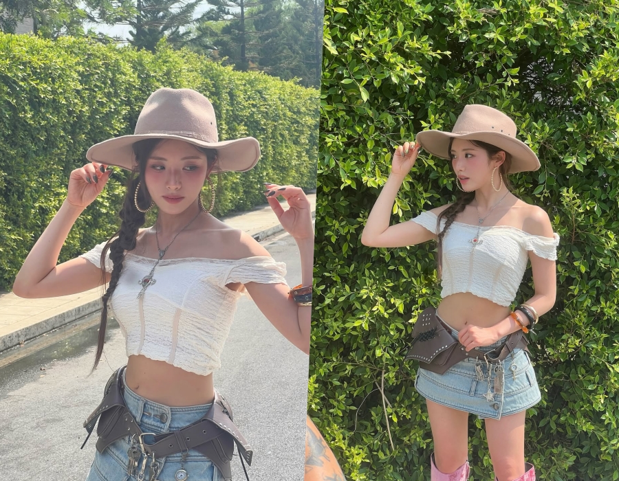 박지원, 세상에서 가장 아찔한 '카우걸' 변신…'S라인' 핫보디-pickcon