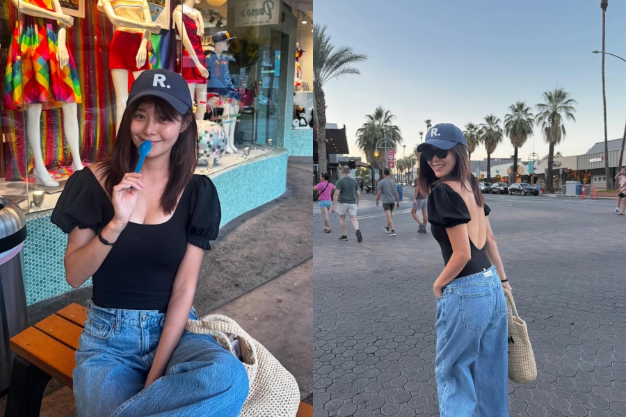 이영은, 43세 아니고 23세 같은 최강 동안…시원하게 뚫린 백리스 입으니 아찔-pickcon