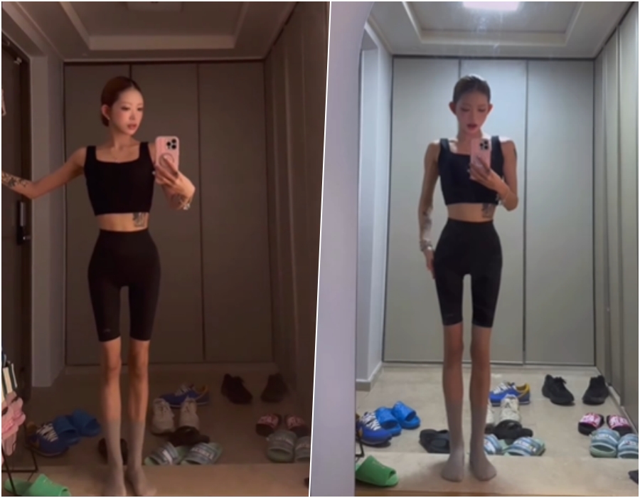 '故 최진실 딸' 최준희, '뼈말라' 그 자체인 41kg 몸매…다이어트 독려-pickcon