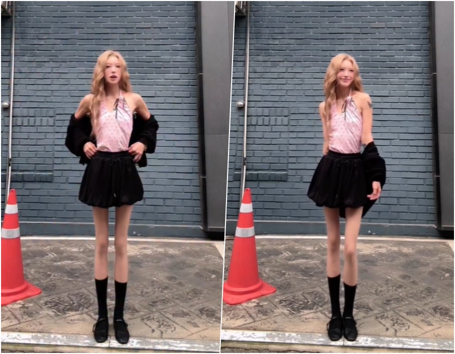 '故 최진실 딸' 최준희, 170cm·41kg의 '뼈말라' 자태 돋보이는 OOTD -pickcon