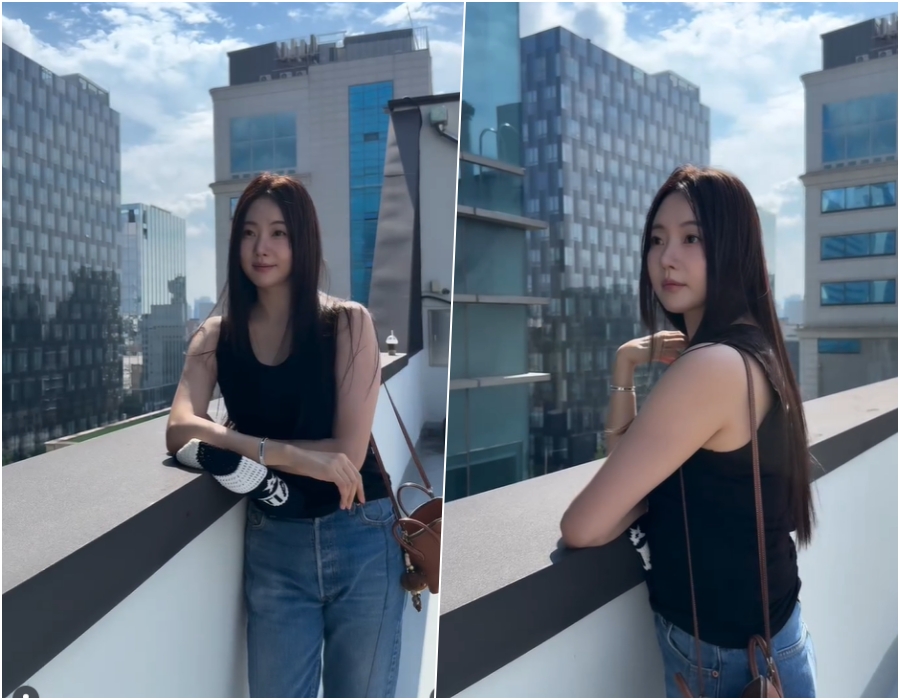 '47세' 김사랑, 영상으로 보니 더 놀라운 근황…여대생이라 해도 위화감 無-pickcon