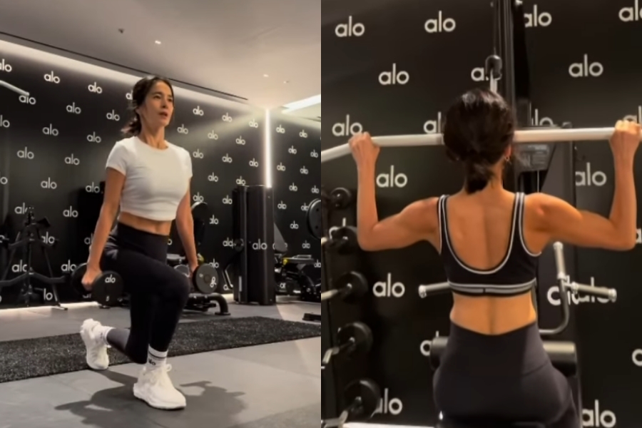 '션♥' 정혜영, 성난 등근육에 복근까지…52세 안믿기는 탄탄 몸매-pickcon