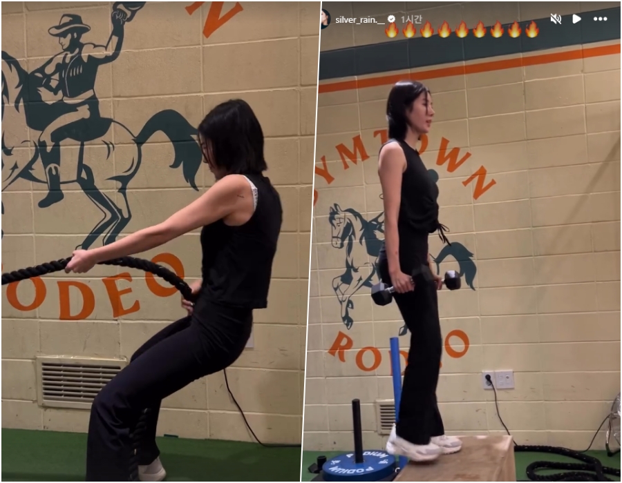 권은비, '워터밤 여신' 그냥 된 게 아니었네…운동으로 완성한 탄탄 'S라인'-pickcon