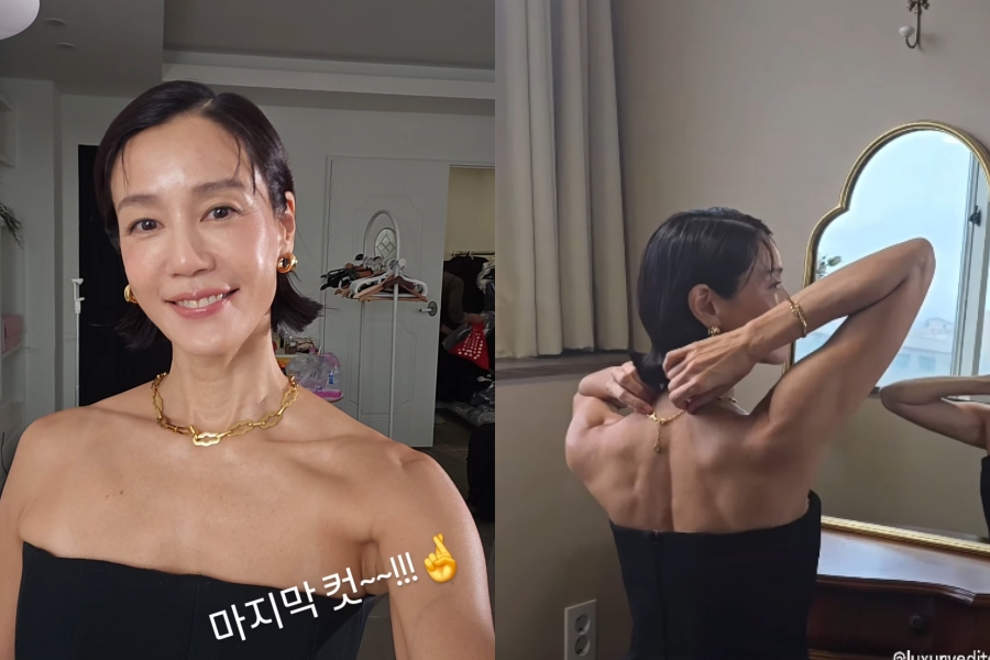 '김호진♥' 김지호, 51세 안 믿기는 성난 등 근육…탄탄 슬렌더 자랑-pickcon
