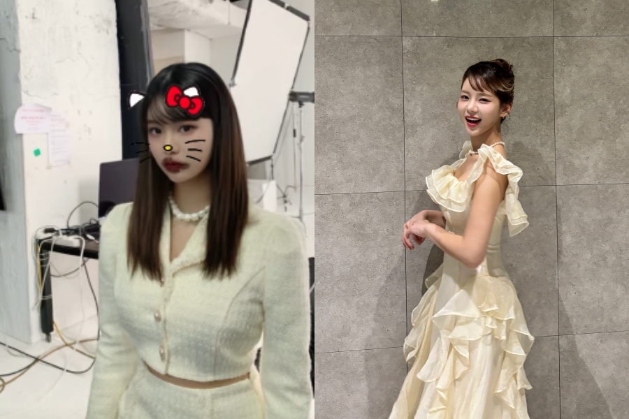 맹승지, 트위드 자켓마저 섹시하게 만드는 글래머의 입술…"두쫀쿠 메이크업"-pickcon